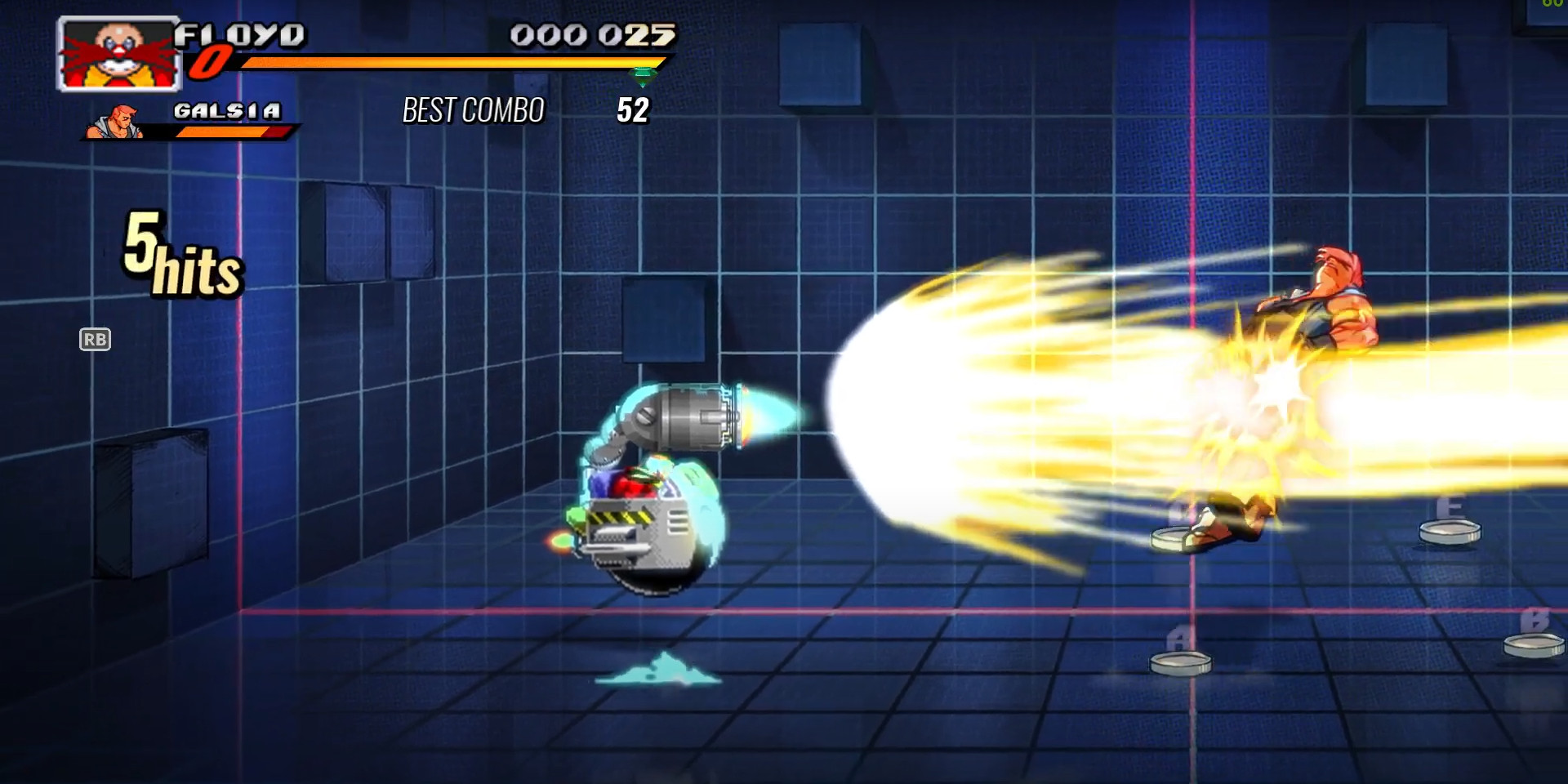 Dr. Robotnik/Eggman over Floyd Mod for Streets of Rage 4 | SOR4 Mods