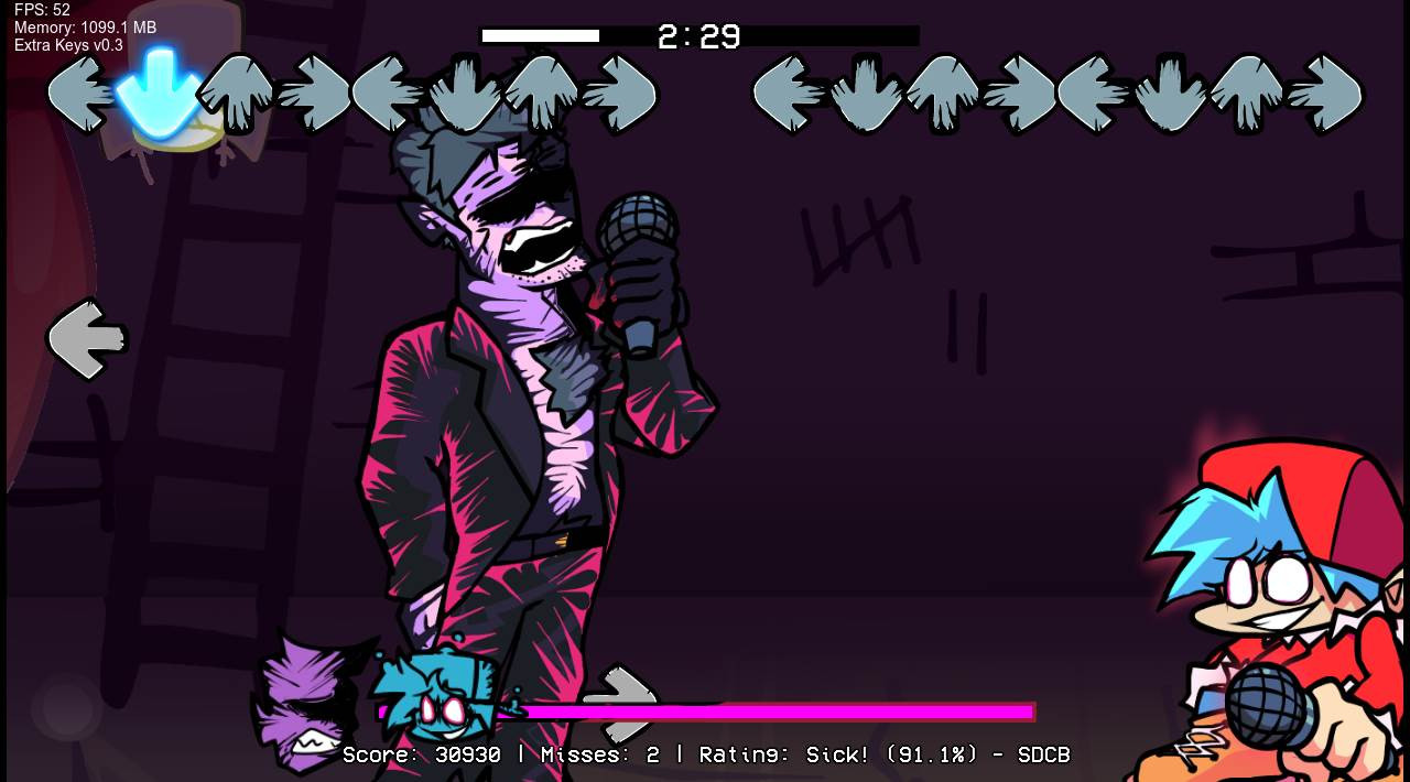 My Psych Engine Extra Keys Charts Collection Mod for Friday Night ...