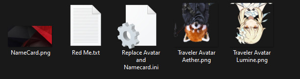 Replace Profile Avatar & Namecard Mod for Genshin Impact | GI Mods