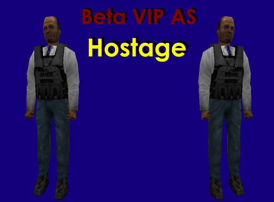Beta VIP As Hostage Mod for Counter-Strike 1.6 | CS1.6 Mods