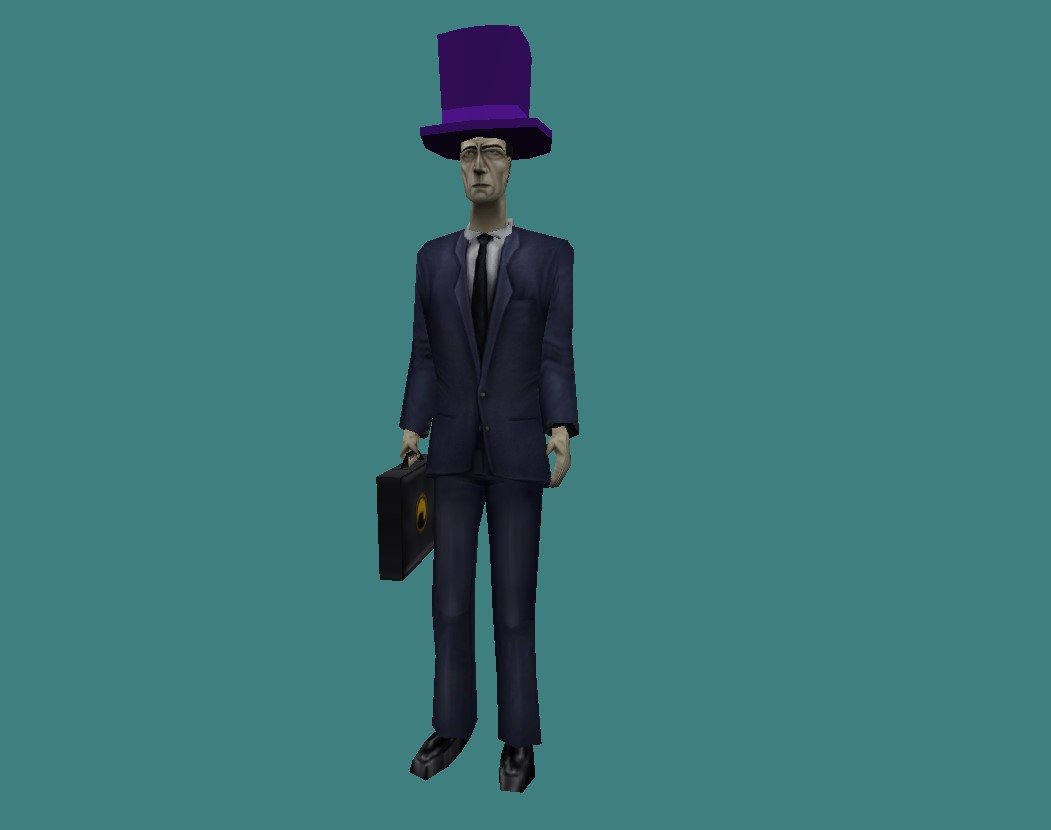 G-Man with The Rarest Specimen [Half-Life] [Mods]