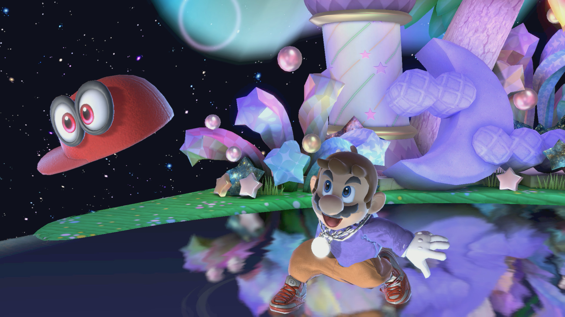 Gangsta Mario Wallpaper