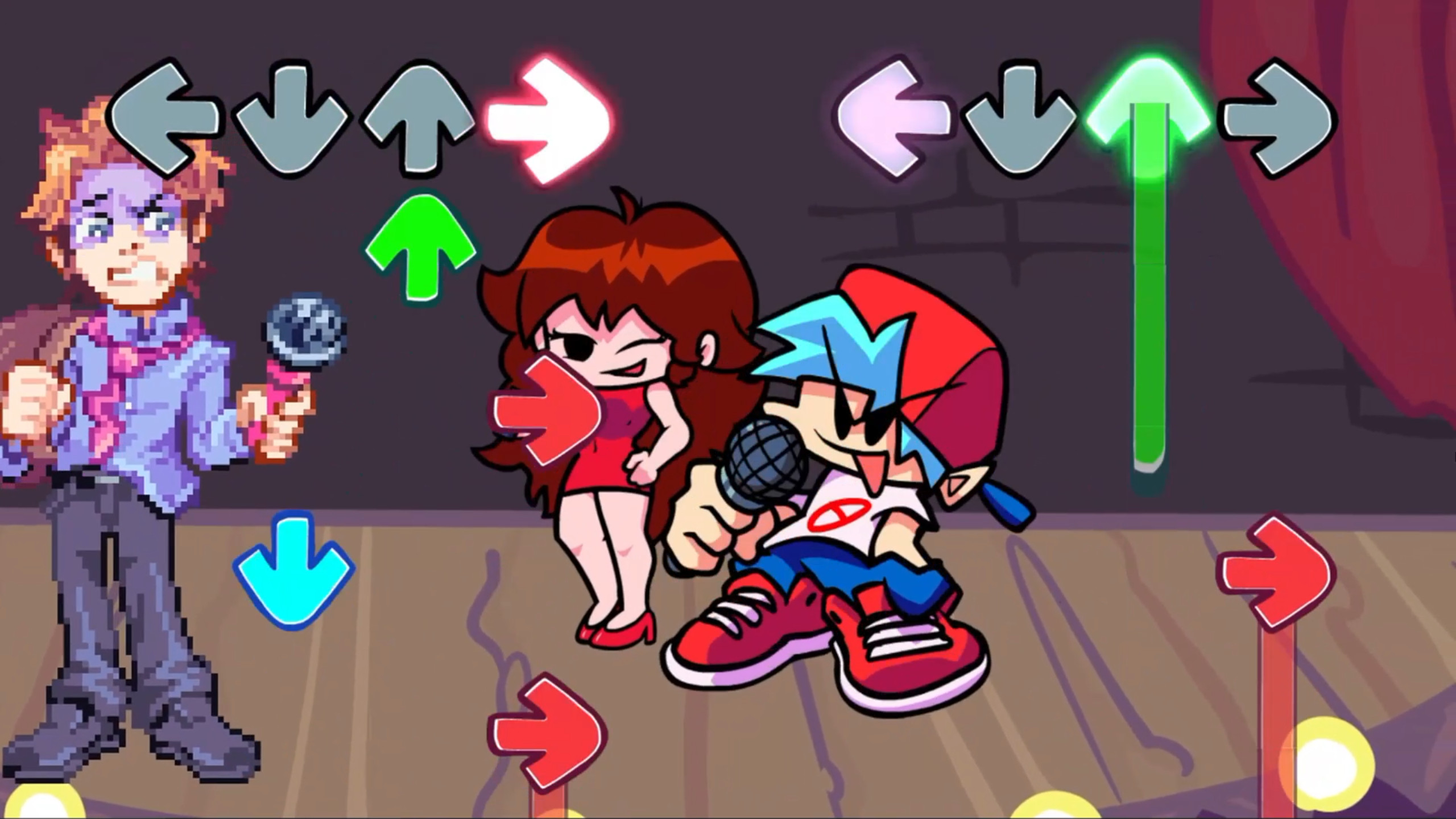 GF but she is standing+fla Mod for Friday Night Funkin' | FNF Mods