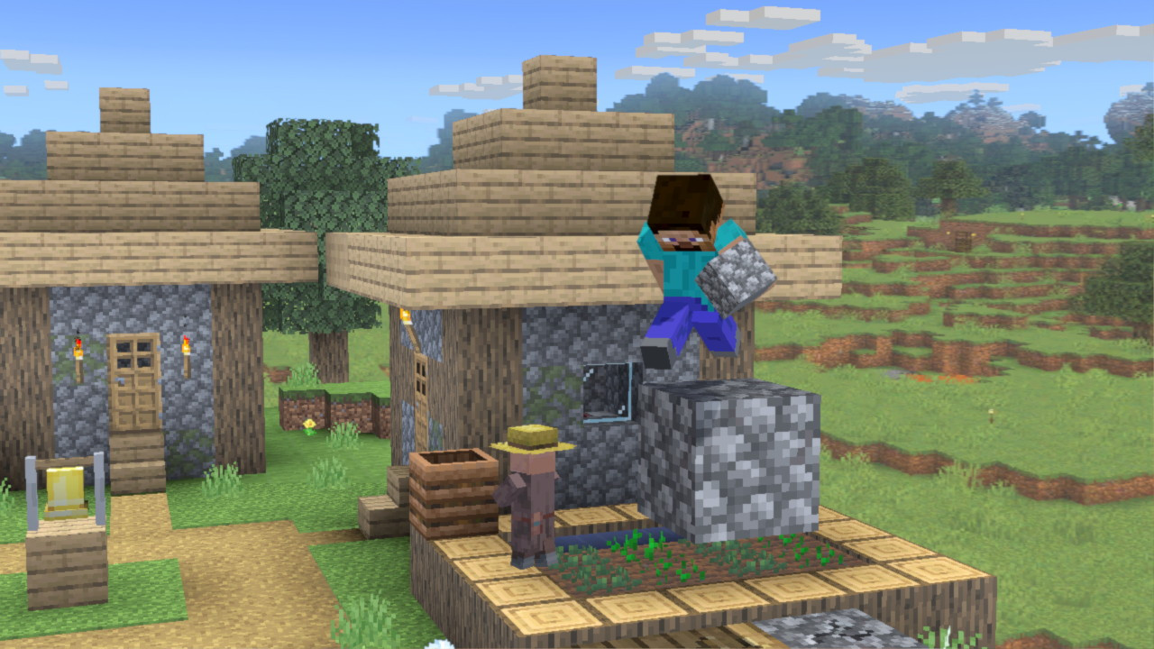 Raw Iron, Raw Gold, and Cobblestone + Diamond Fix [Super Smash Bros ...