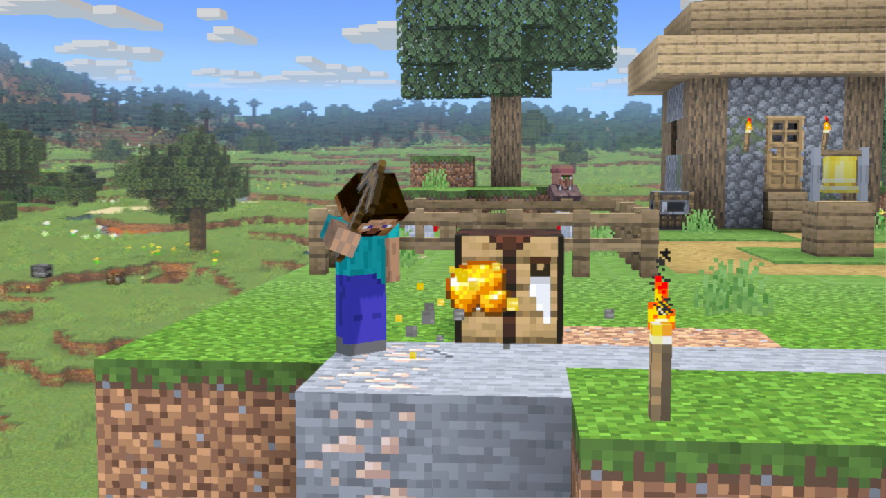 Raw Iron, Raw Gold, and Cobblestone + Diamond Fix [Super Smash Bros ...
