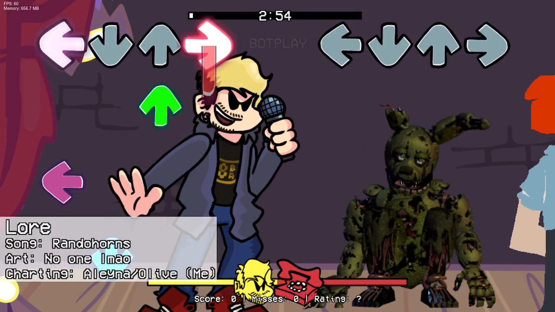 Lore (8-BitRyan Mix) Playable - Ourple Guy [Friday Night Funkin'] [Mods]