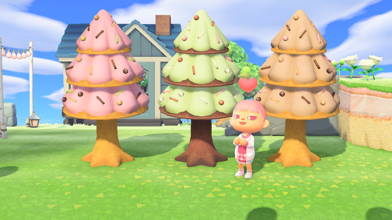 Sugary Cedars Mod for Animal Crossing: New Horizons | ACNH Mods