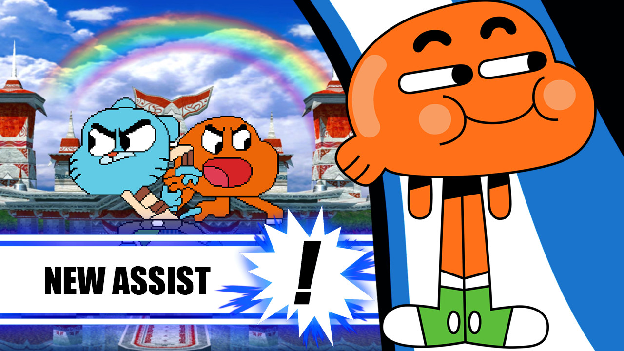 New Assist : Darwin Watterson (CMC+) Mod for Super Smash Bros. Crusade ...