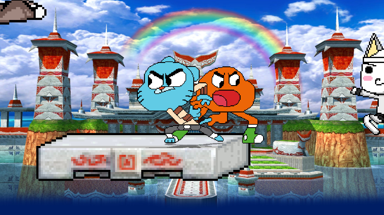 Darwin Character New Assist : Darwin Watterson (CMC+) [Super Smash