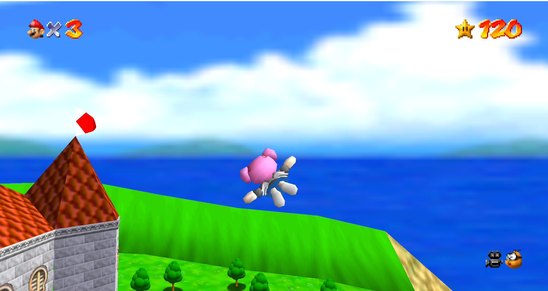 Natsuki (DDLC) 64 Mod for Super Mario 64 | SM64 Mods