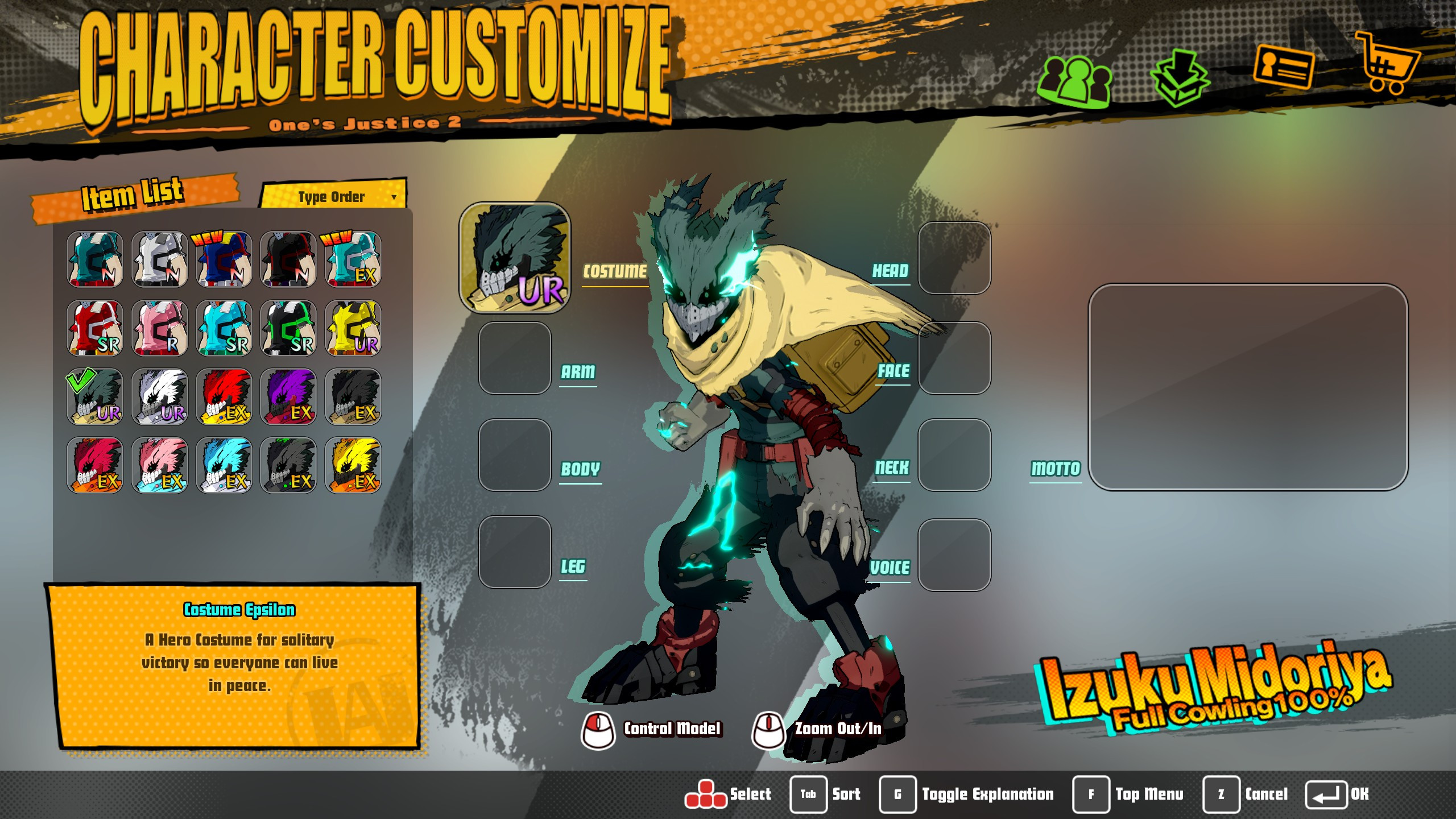 100% Epsilon Mod for My Hero One's Justice 2 | MHOJ2 Mods