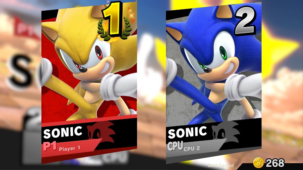 Super Sonic Alternate UI Mod for Super Smash Bros. Ultimate | SSBU Mods