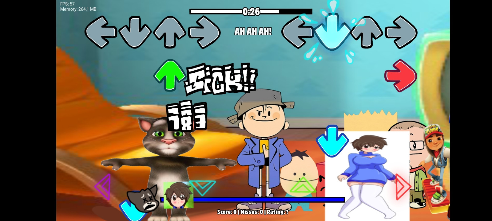 fnf vs. talking tom (joke mod) Mod for Friday Night Funkin' | FNF Mods