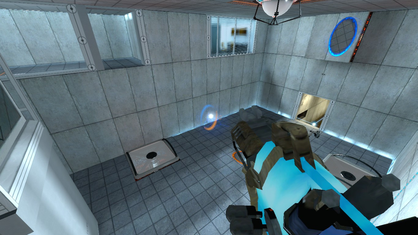 Early Beta 2005 Portal Gun [Animated + Fixed UVs] Mod for Portal | PRTL Mods
