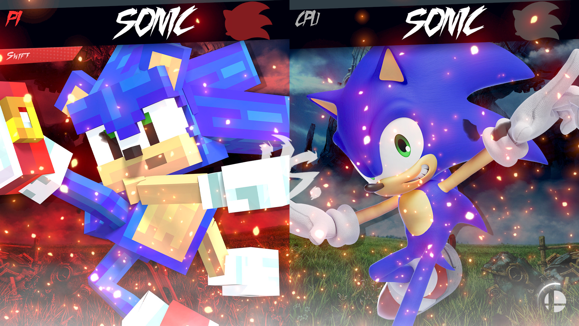 Minecraft Sonic Mod for Super Smash Bros. Ultimate | SSBU Mods