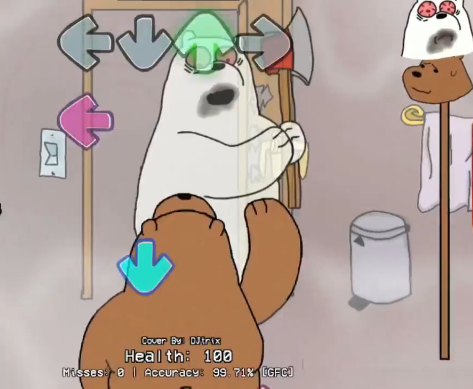 Fight Or Flight We Bear Bears Cover [Friday Night Funkin'] [Mods]