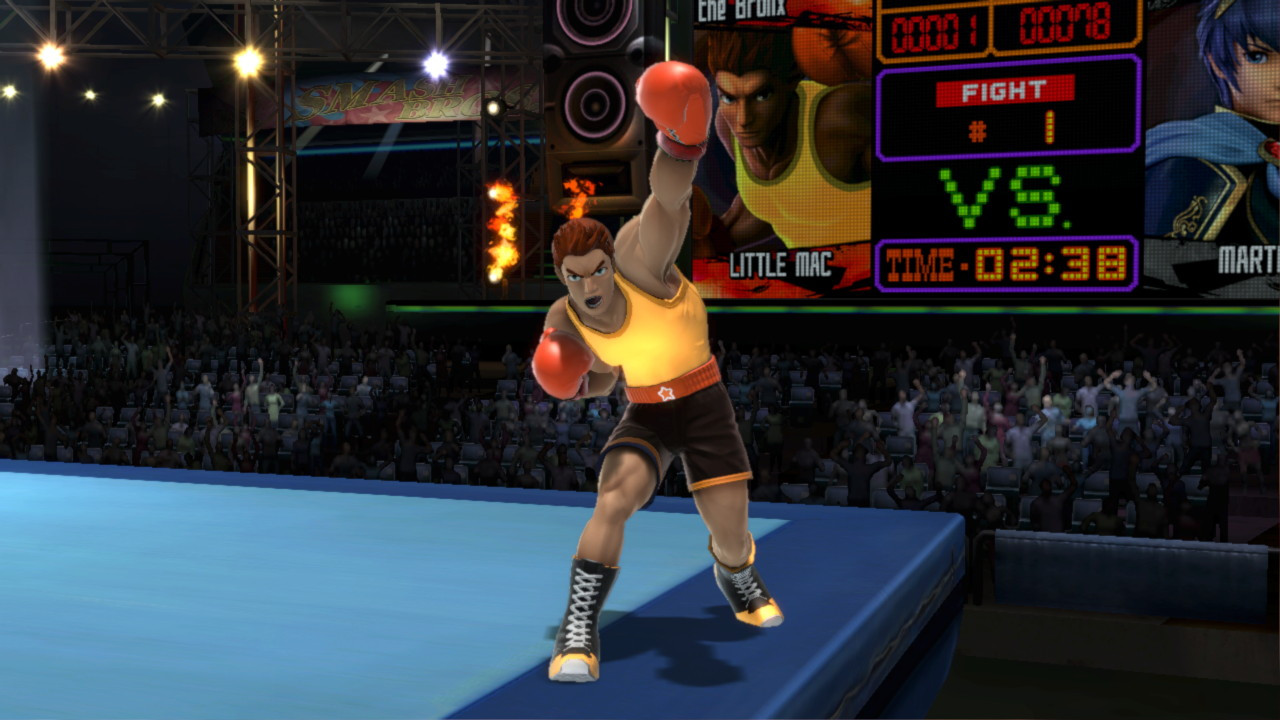 Punch-Out!! (Wii) Player 2 Design [Super Smash Bros. Ultimate] [Mods]