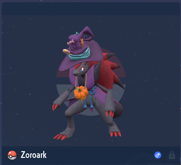 Costume Party Style Zoroark Mod for Pokemon Scarlet & Violet | PKMN SV Mods