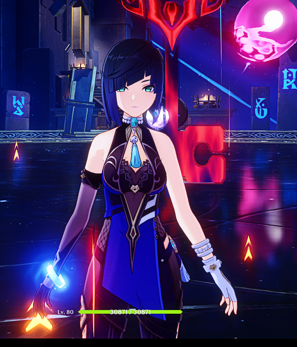 Yelan Outfit Swap During Burst Mod for Genshin Impact | GI Mods