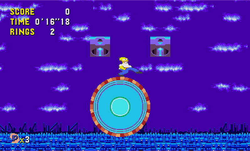 Homer CD Mod for Sonic CD (2011) | SCD Mods