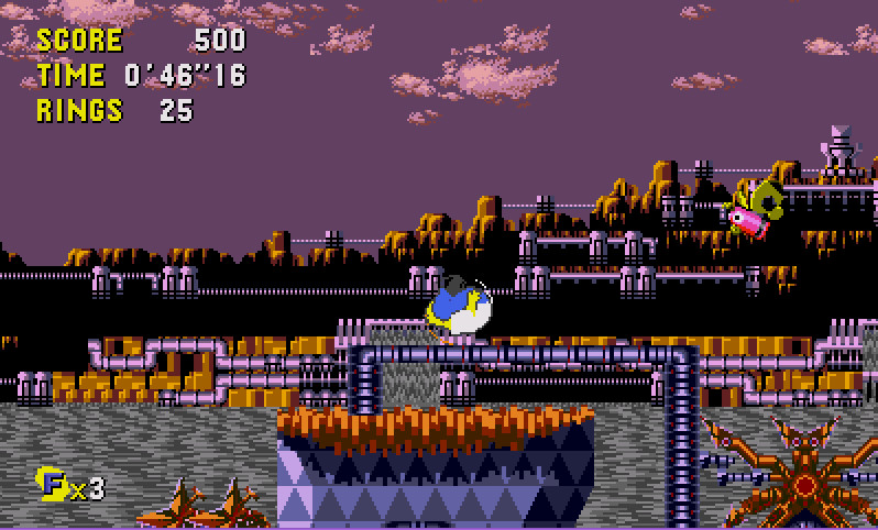 Homer CD Mod for Sonic CD (2011) | SCD Mods