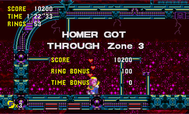 Homer CD Mod for Sonic CD (2011) | SCD Mods