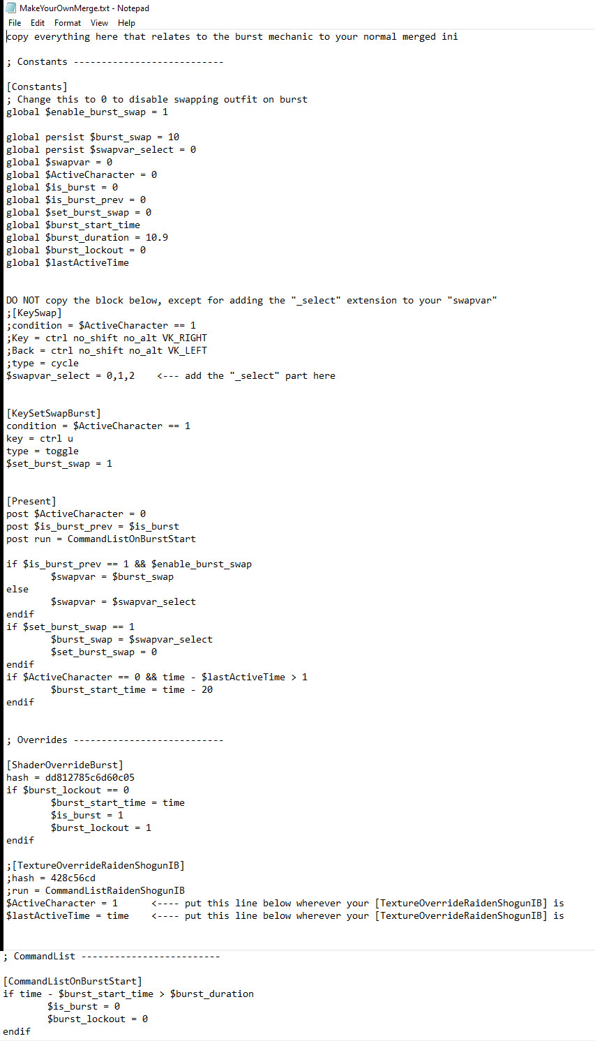 Raiden Outfit Swap During Burst [Genshin Impact] [Mods]