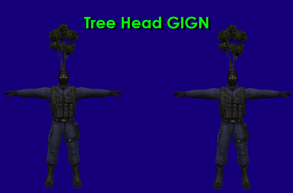Tree Head GIGN [Counter-Strike 1.6] [Mods]