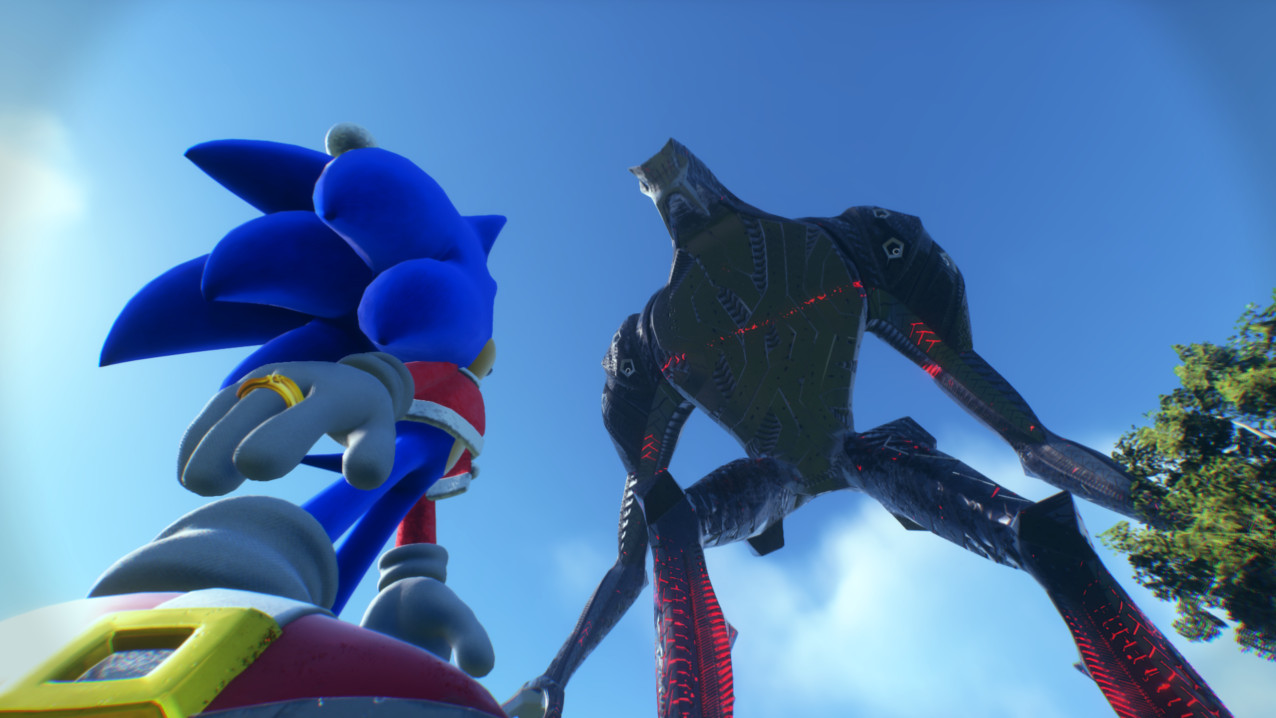 Sonic with Shahra's Ring Mod for Sonic Frontiers | Frontiers Mods