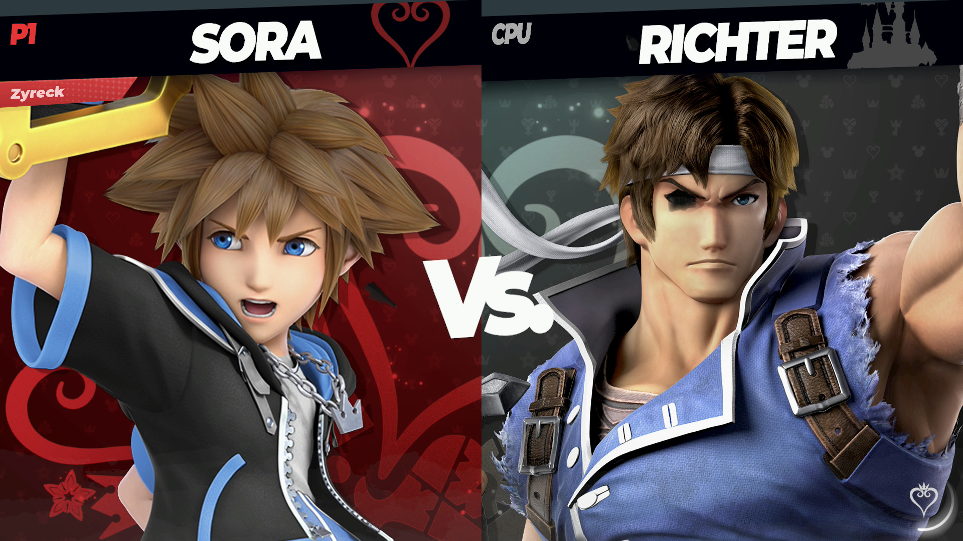 Black and Blue Sora Mod for Super Smash Bros. Ultimate | SSBU Mods