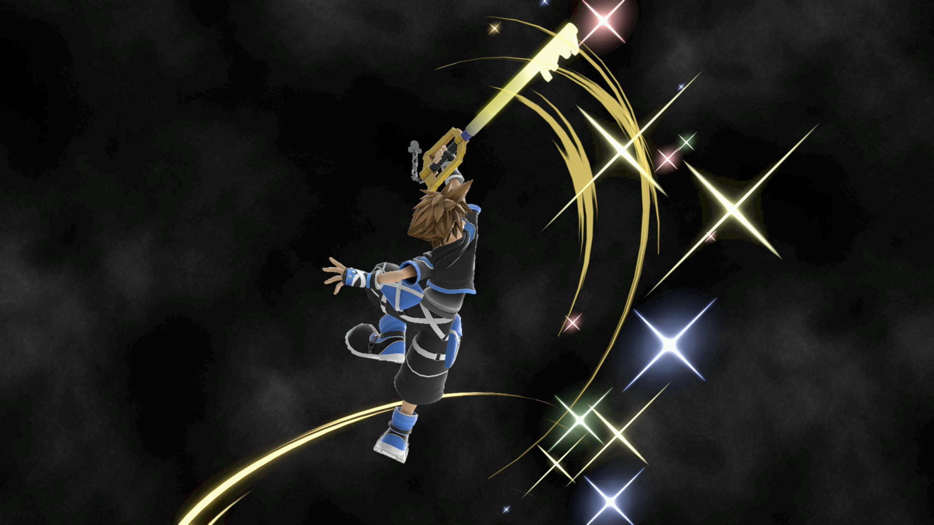 Black and Blue Sora Mod for Super Smash Bros. Ultimate | SSBU Mods