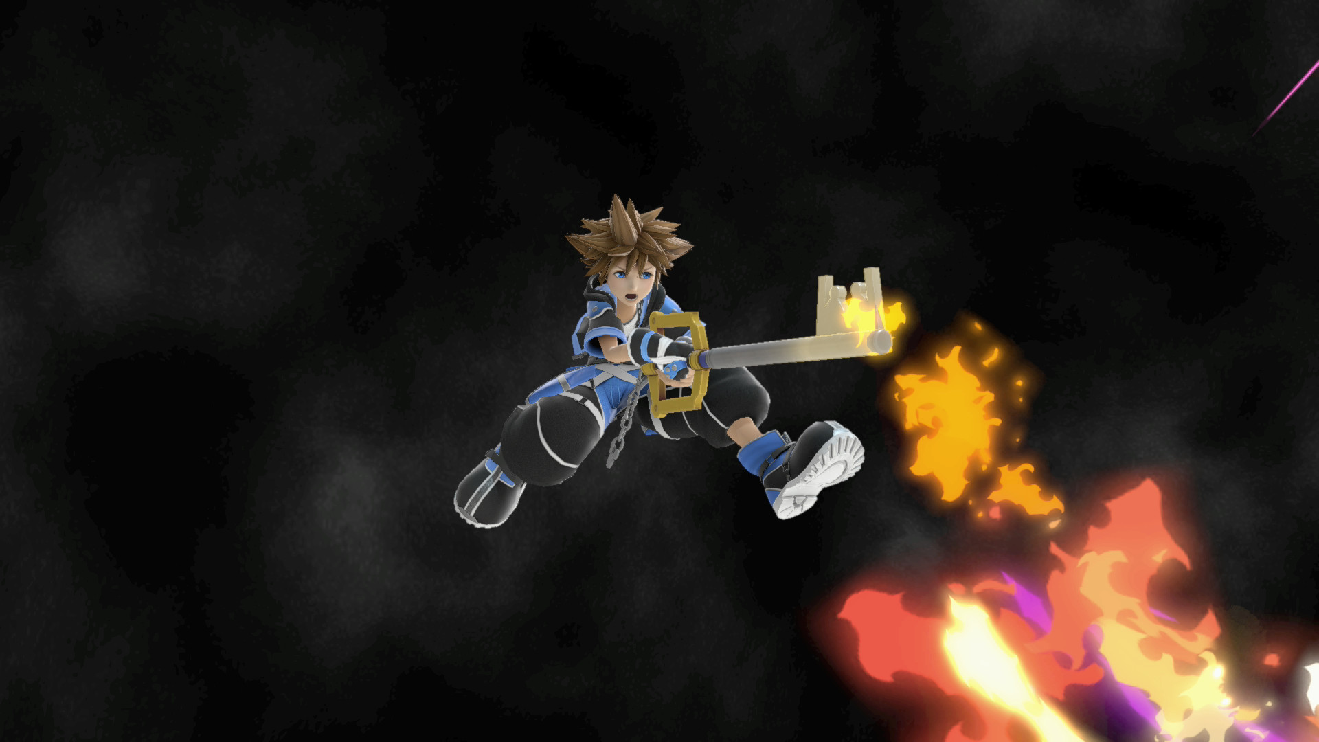 Black and Blue Sora Mod for Super Smash Bros. Ultimate | SSBU Mods