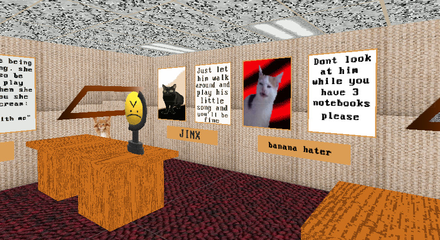 twerking cats basics [Baldi's Basics] [Mods]