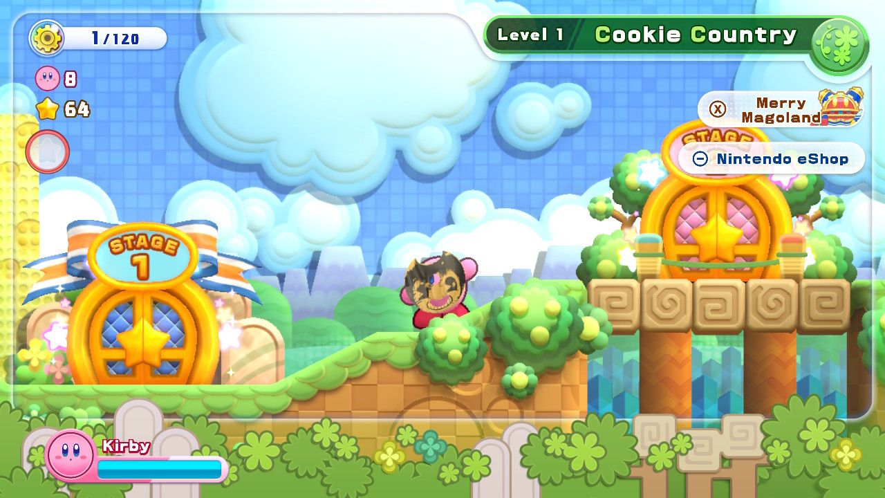 Sammy Lawrence Mask over Kine (DEMO) [Kirby's Return to Dreamland ...