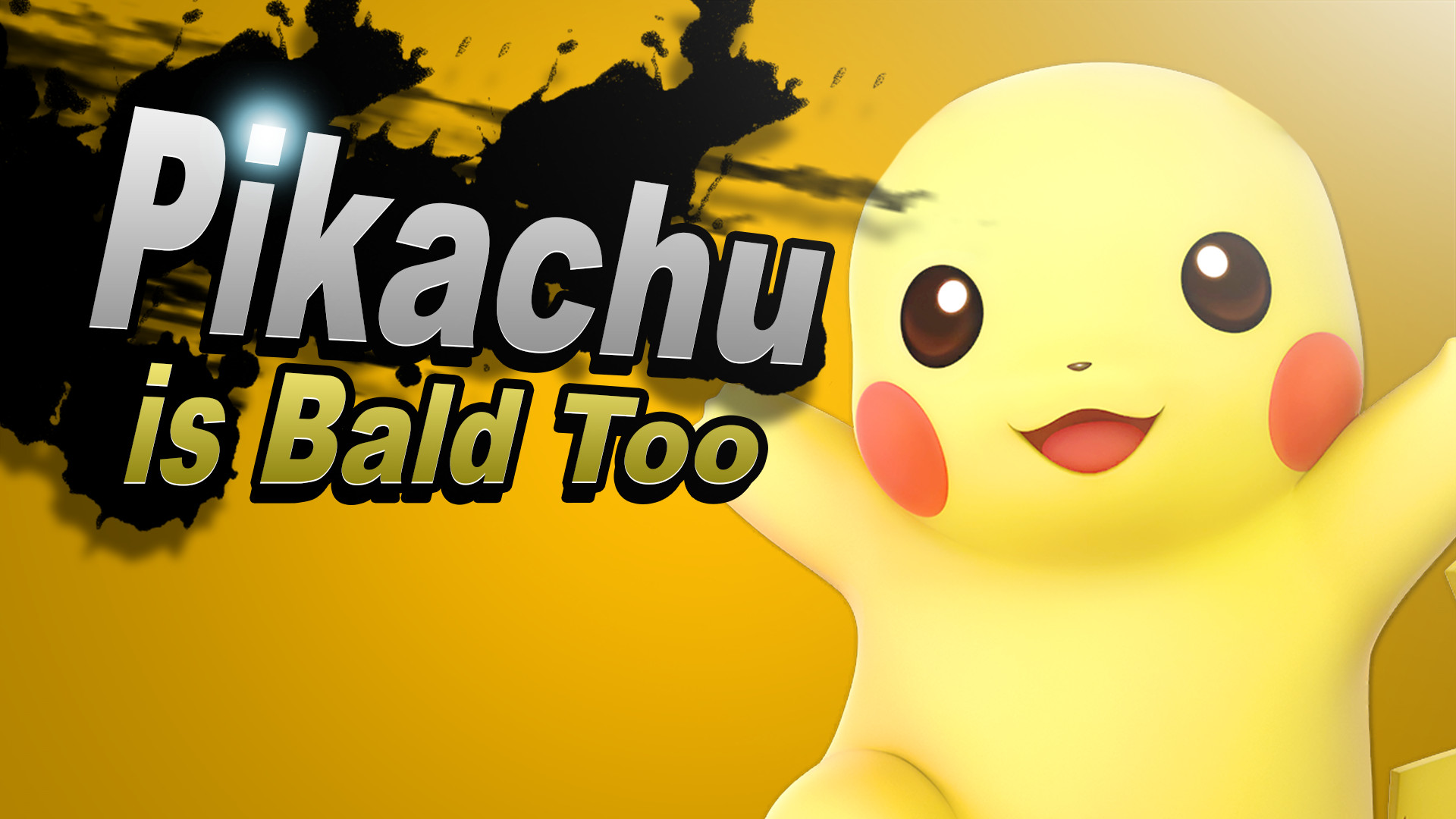 Bald Pikachu Mod for Super Smash Bros. Ultimate | SSBU Mods