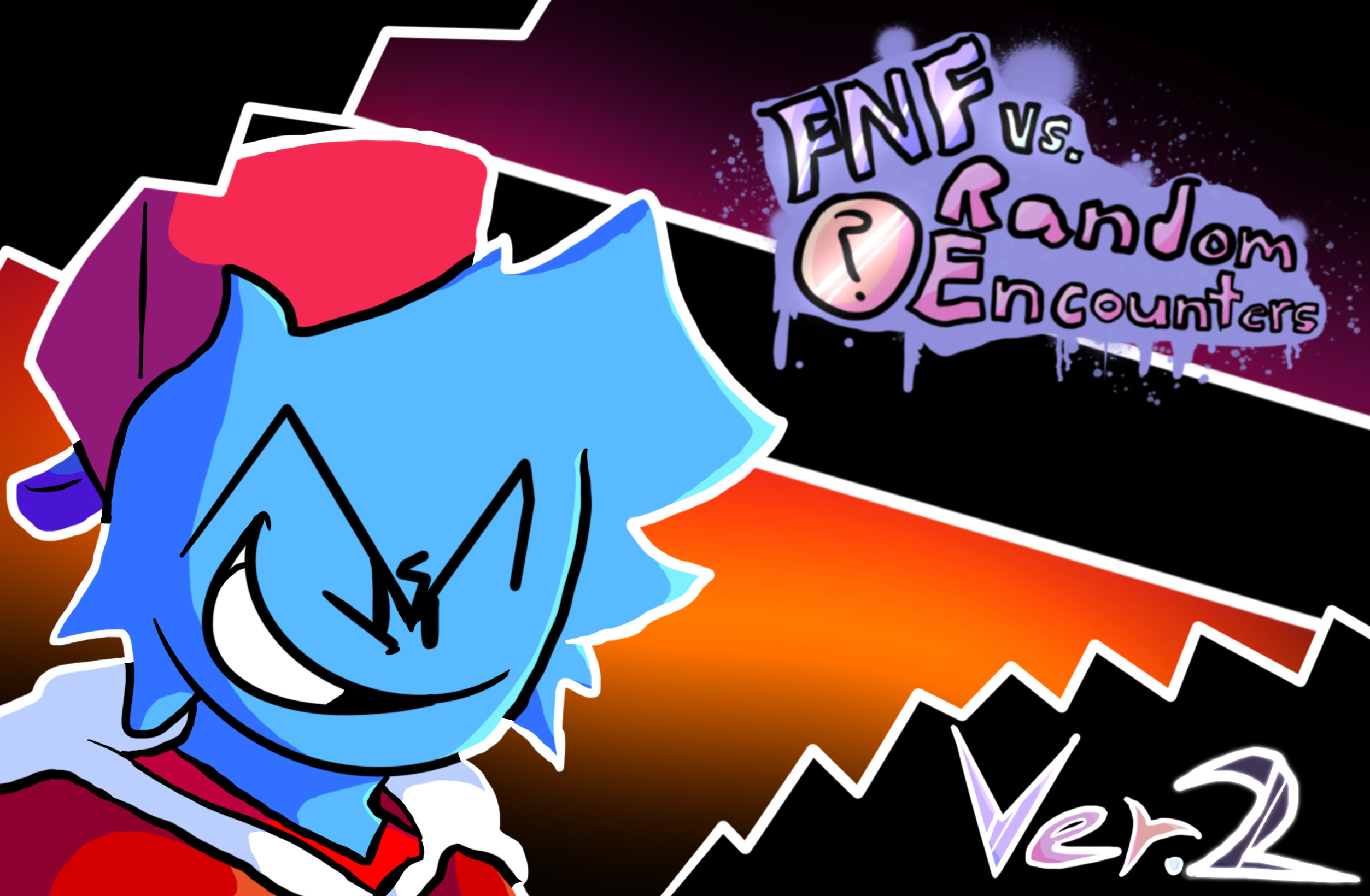 FNF VS Random Encounters V2 Mod for Friday Night Funkin' | FNF Mods