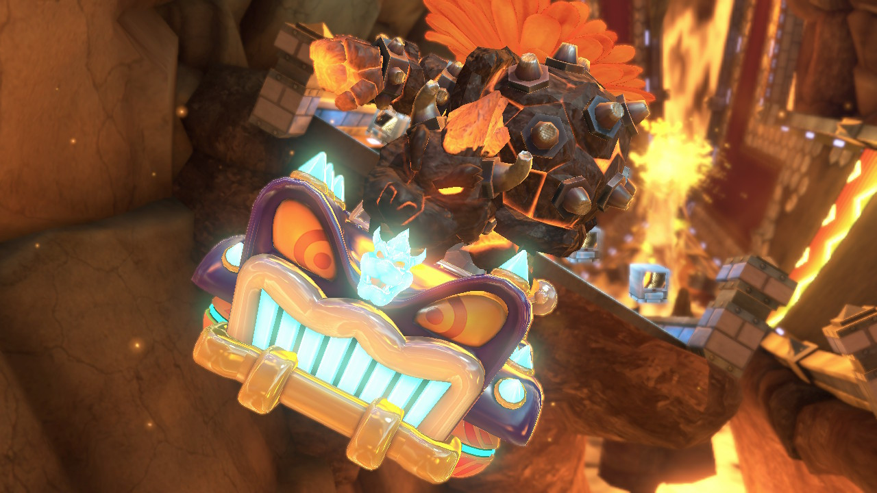 Bowser Monument Mod for Mario Kart 8 Deluxe | MK8D Mods