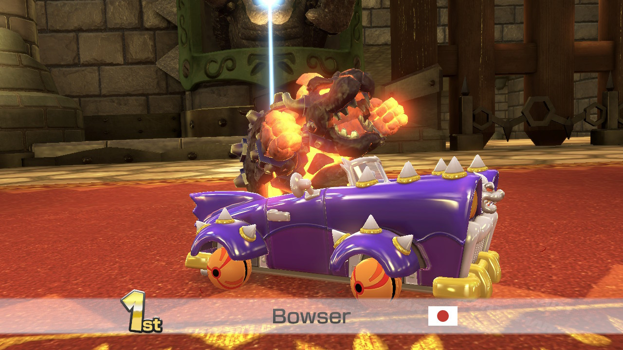 Bowser Monument Mod for Mario Kart 8 Deluxe | MK8D Mods