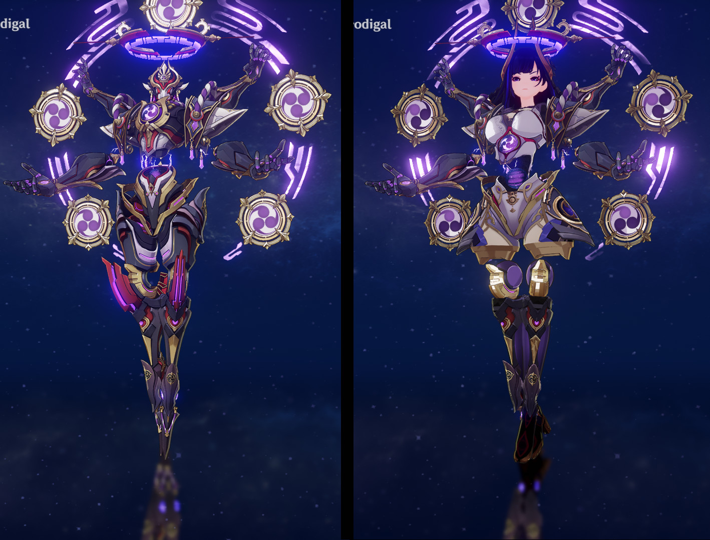 Raiden as Scara's mech Mod for Genshin Impact | GI Mods