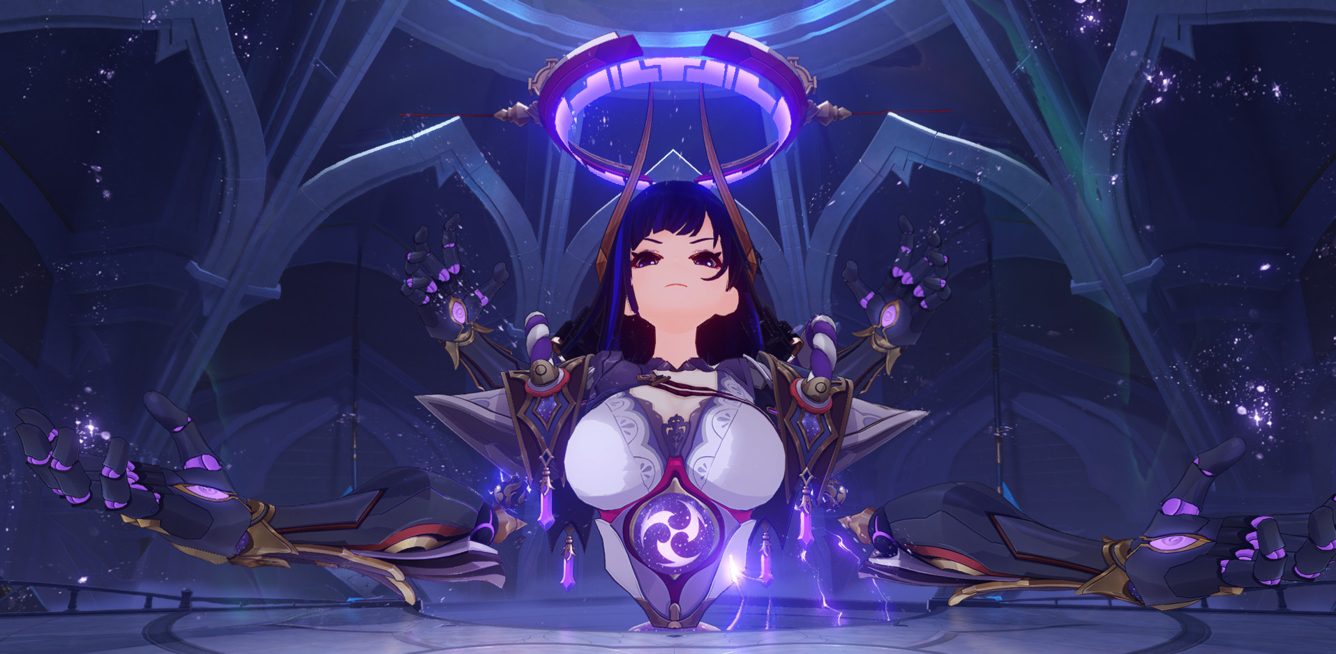 Raiden as Scara's mech Mod for Genshin Impact | GI Mods