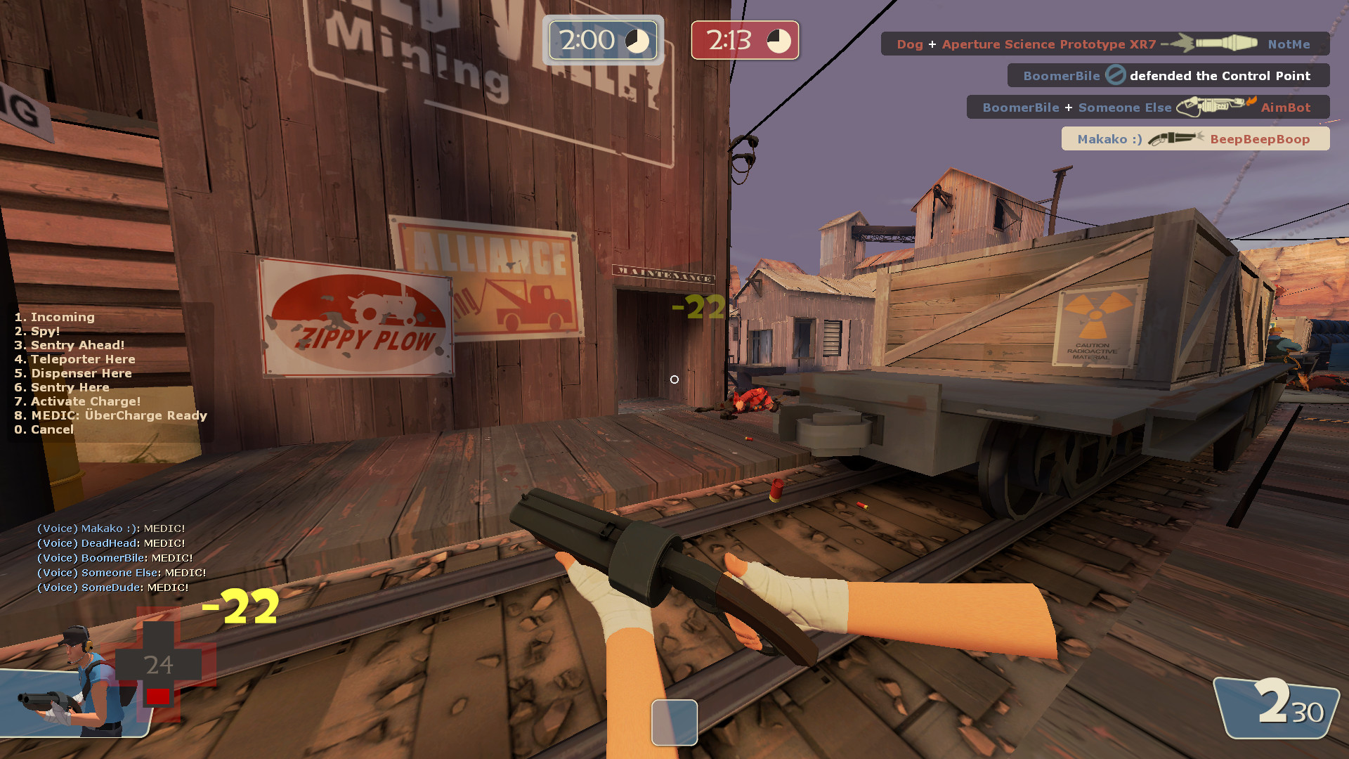 Improved Default HUD (TF2C Port) Mod for Team Fortress 2 Classified ...