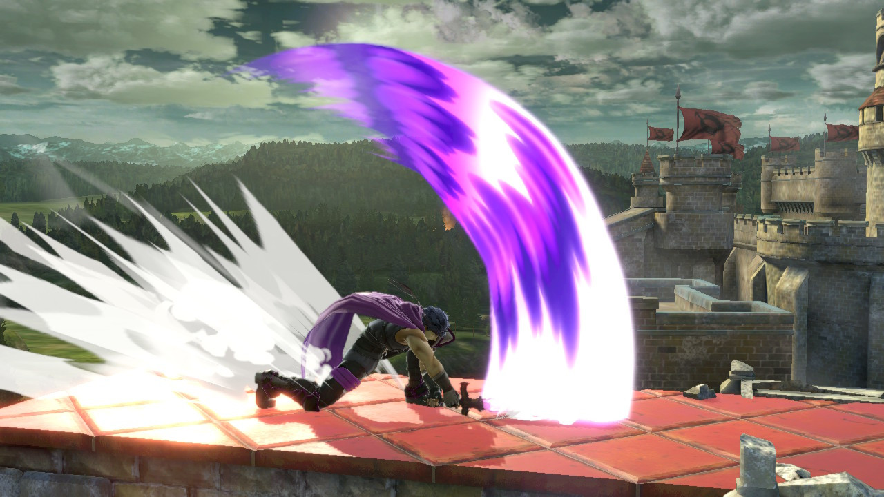 Purple Ike Effects [Super Smash Bros. Ultimate] [Mods]