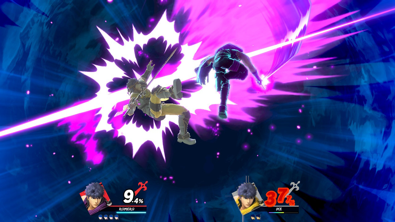 Purple Ike Effects [Super Smash Bros. Ultimate] [Mods]