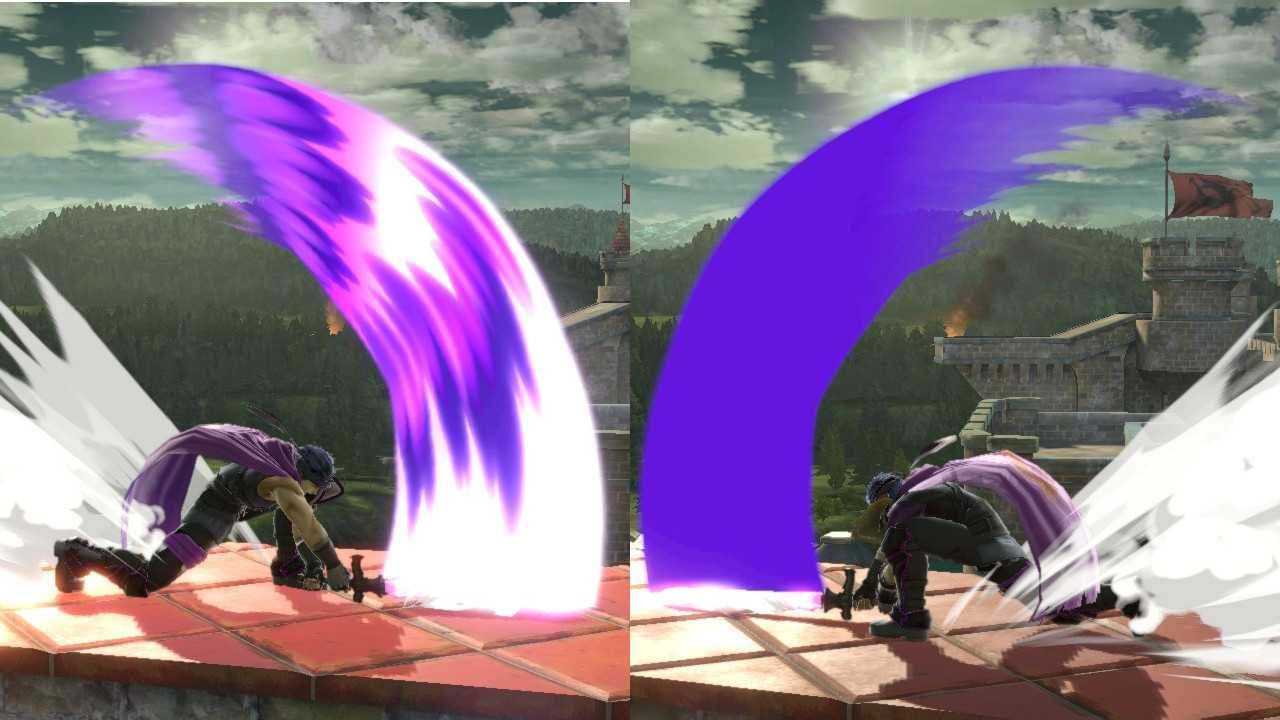 Purple Ike Effects [Super Smash Bros. Ultimate] [Mods]