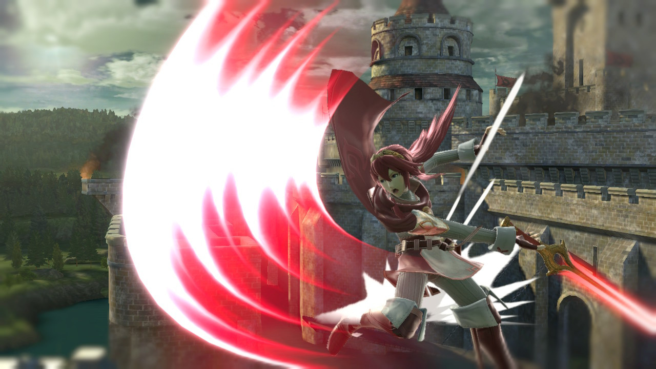 Red Lucina Effects Mod for Super Smash Bros. Ultimate | SSBU Mods