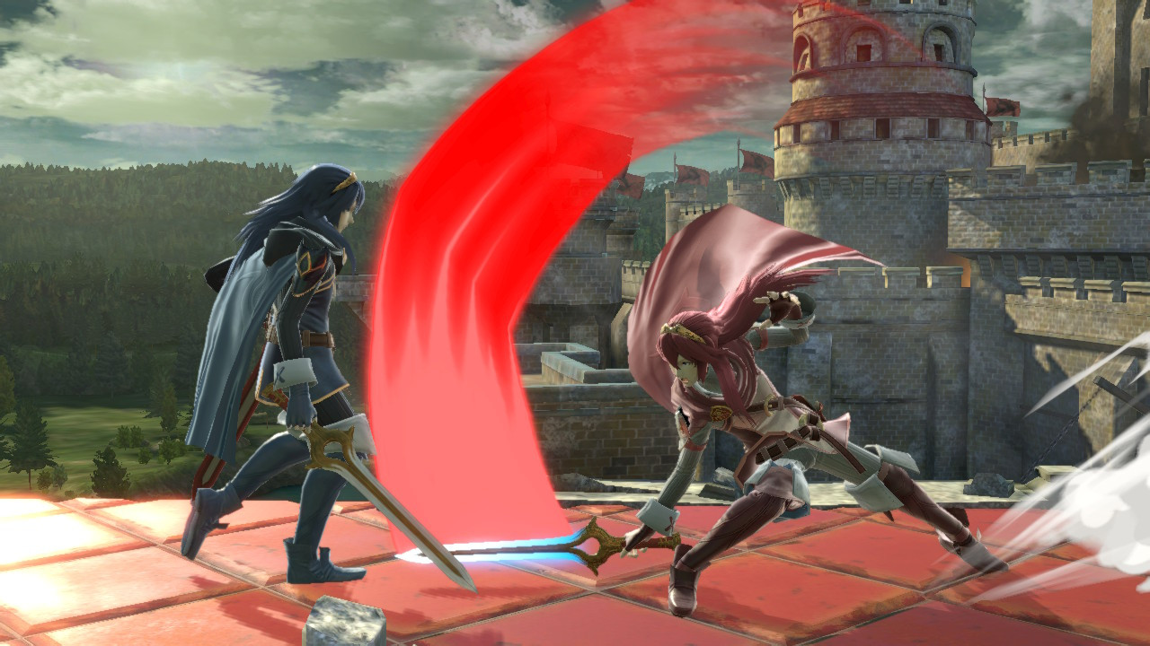 Red Lucina Effects Mod for Super Smash Bros. Ultimate | SSBU Mods