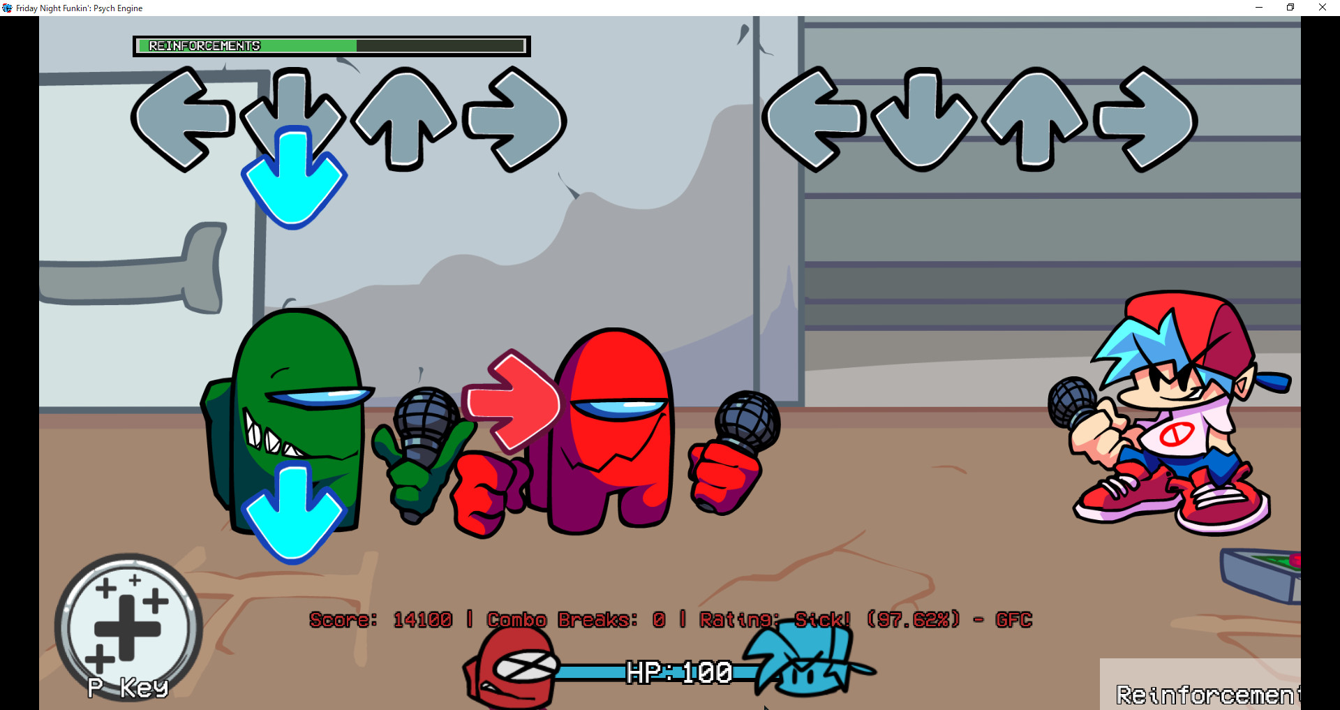 Reinforcements Red and Green Cover[IF beta] [Friday Night Funkin'] [Mods]