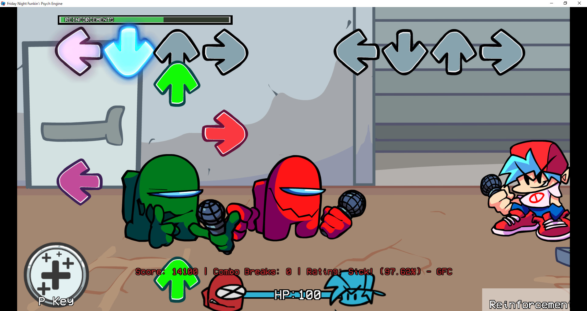 Reinforcements Red and Green Cover[IF beta] [Friday Night Funkin'] [Mods]