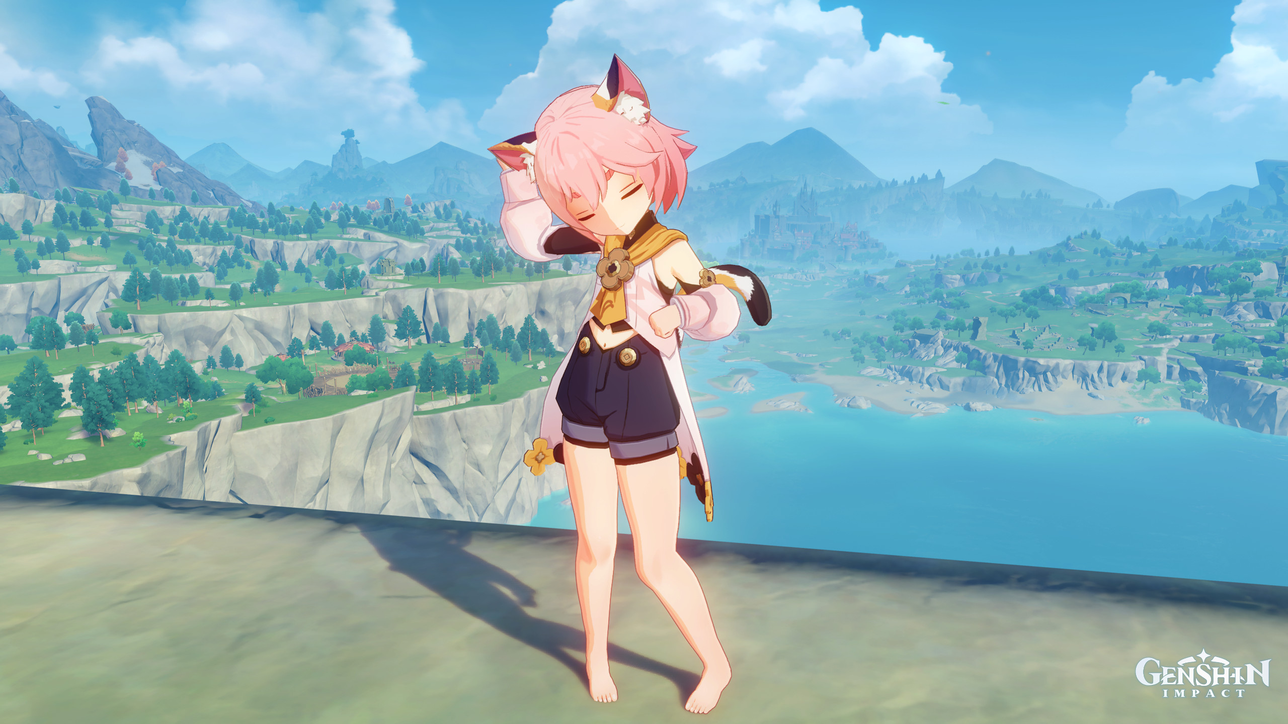 Hair Down Diona + Toggle Mod • • Mod for Genshin Impact | GI Mods