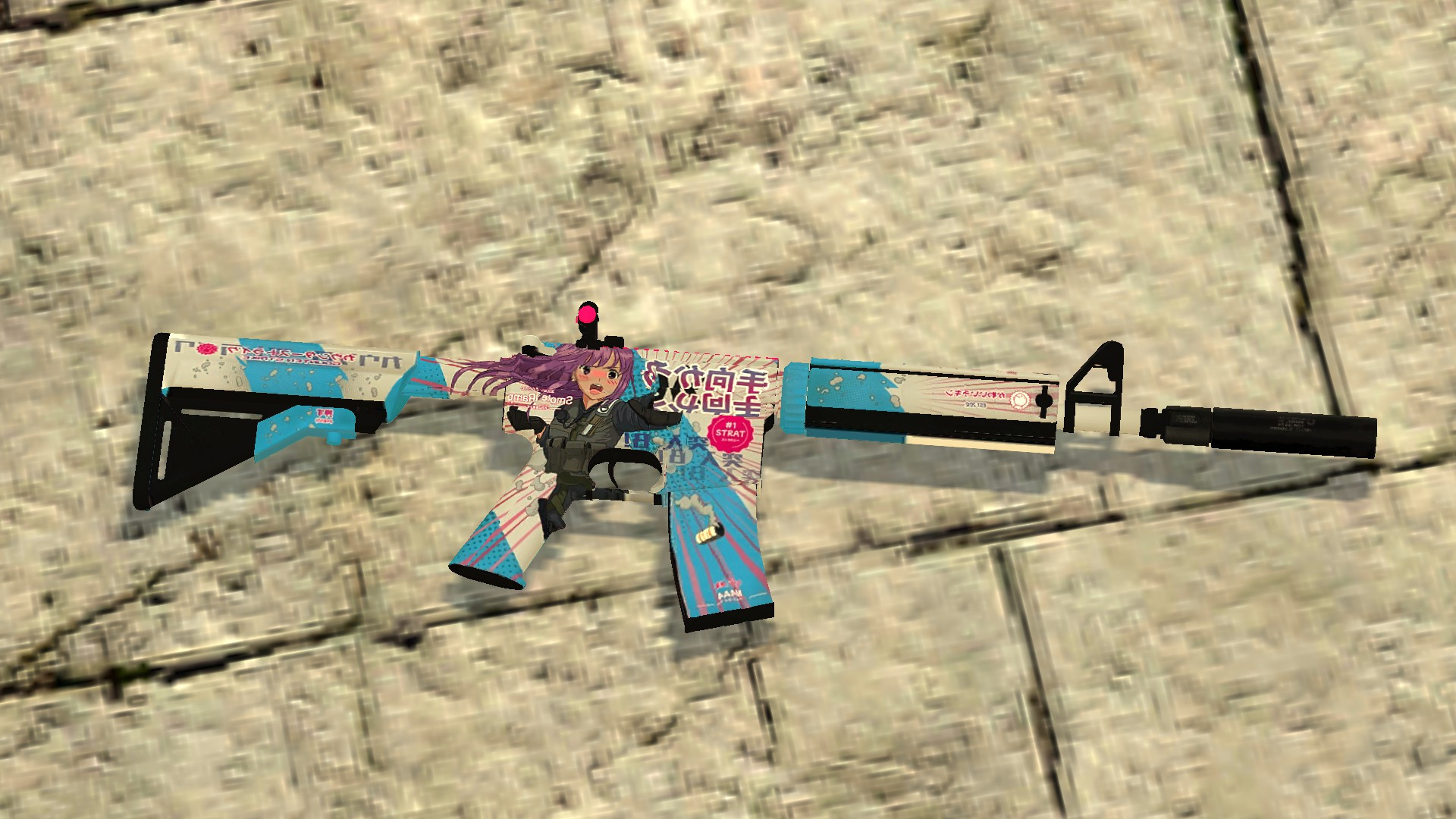 CS:GO M4A4 Temukau for CS:S Mod for Counter-Strike: Source | CS:S Mods